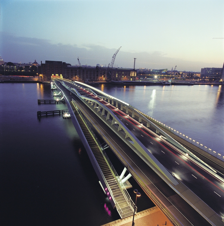 Jan Schaefer bridge | VenhoevenCS architecture + urbanism | Archello