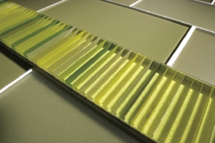 Barcode glass tile by Interstyle Ceramic & Glass Ltd. | Archello