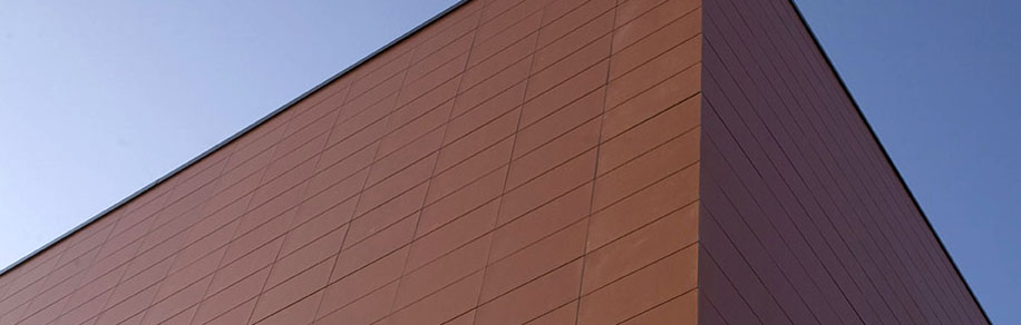 Grescovering natural clay rain screen cladding by Aliva UK | Archello
