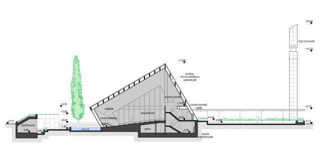 Gallery of Conceptual Design for Mosque Architecture | Manço Architects ...