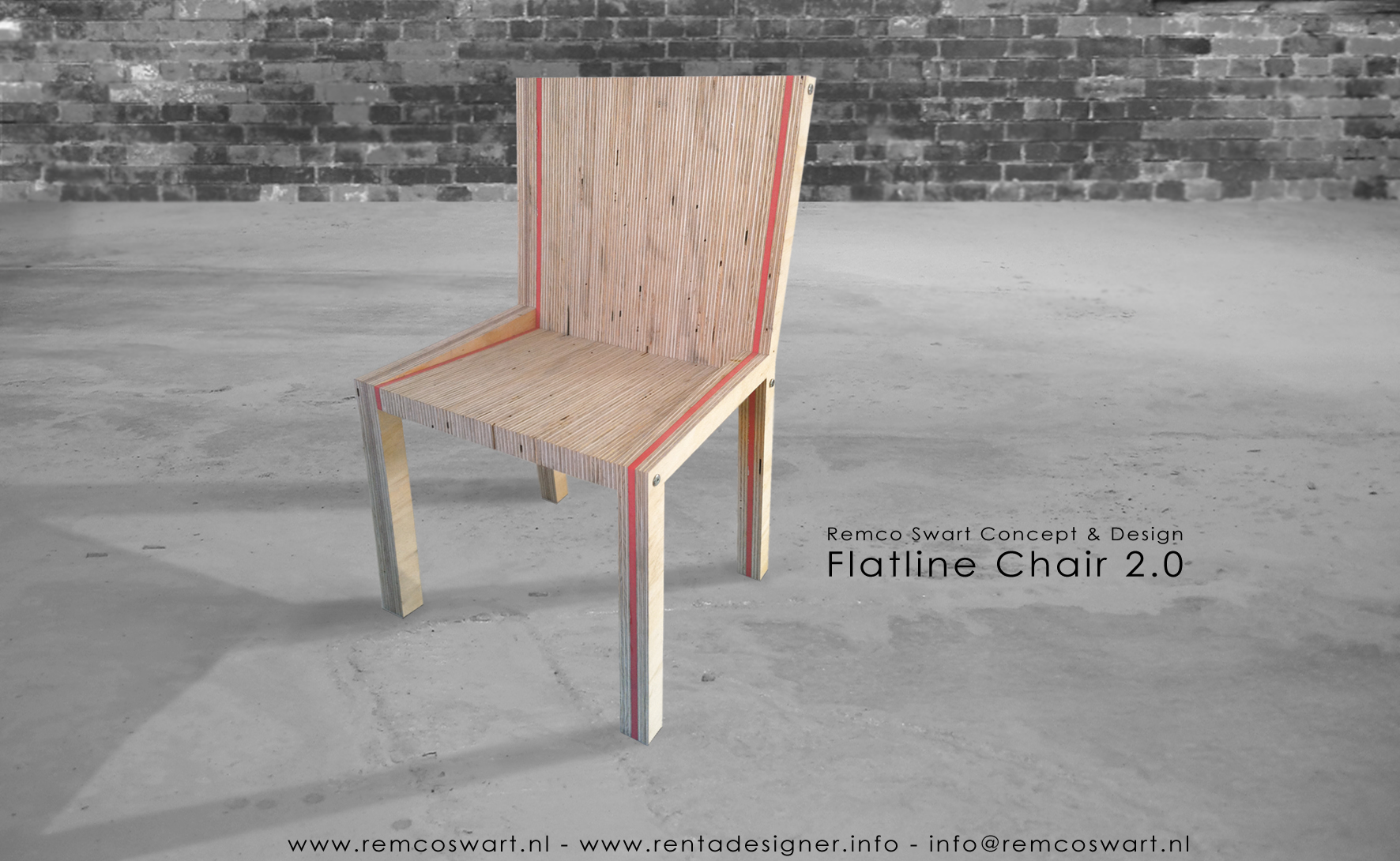 Flatline chair by Remco Swart concept & design | Archello