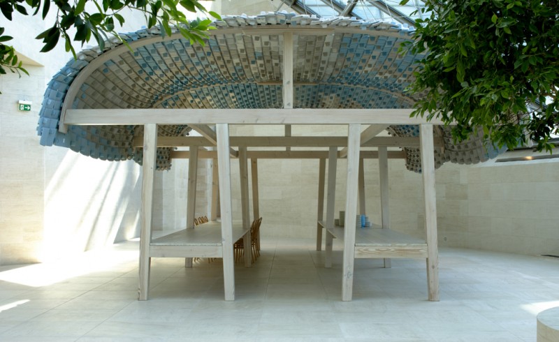 Textile Pavilion : the restaurant 2006 | Ronan & Erwan Bouroullec ...