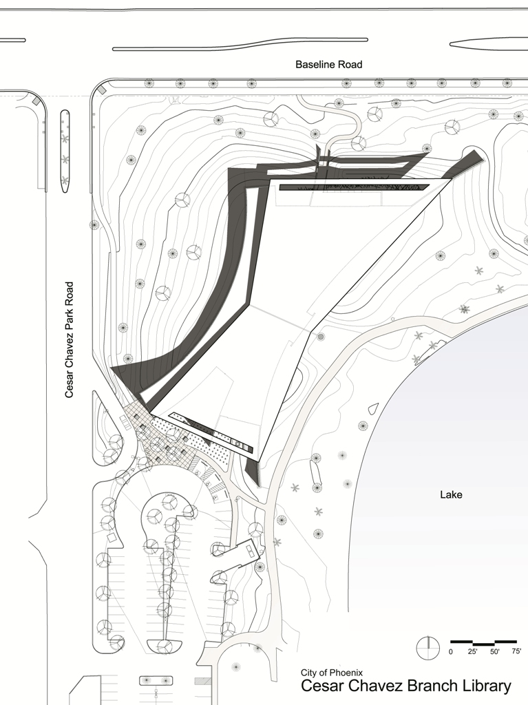 Gallery of Cesar Chavez Library | Line and Space LLC | Media - 13