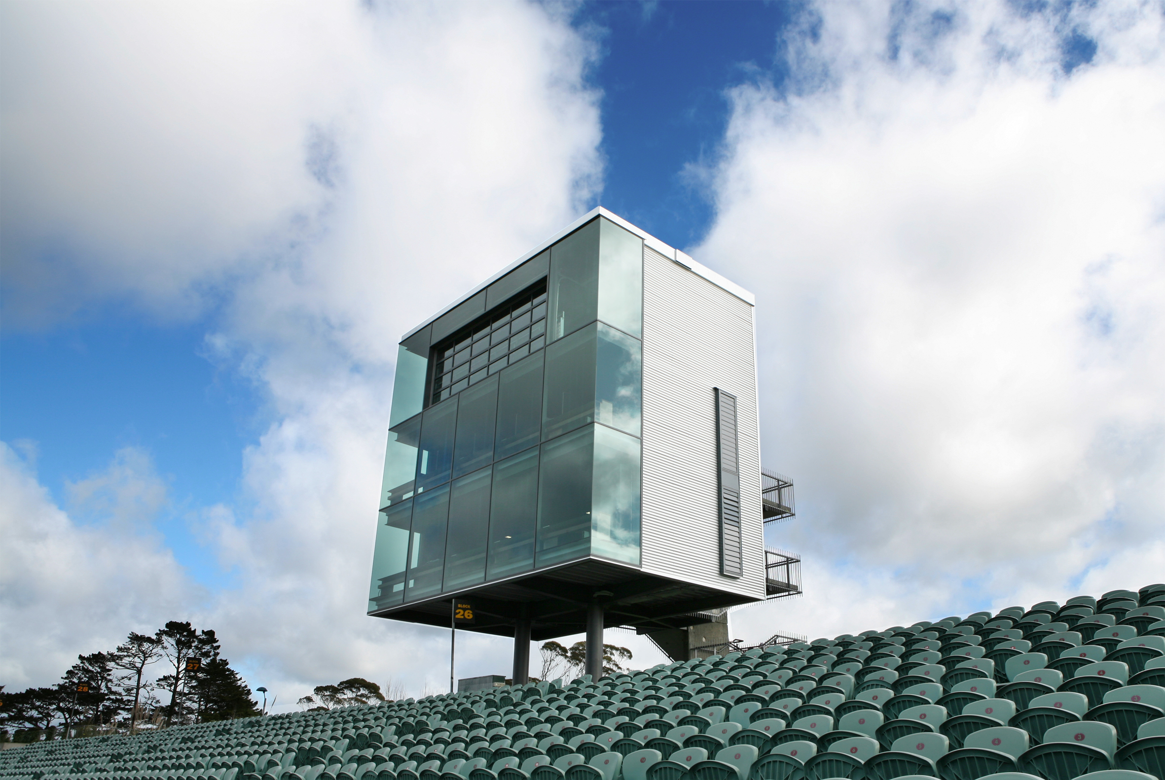 North Harbour Stadium Broadcast Tower | Copeland Associates Architects ...