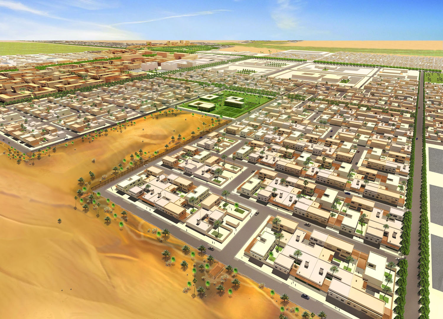 Gallery of Desert City Framework Masterplan | JVST | Media - 2