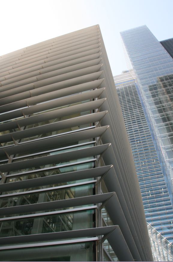 Extruded Aluminum Louvers van Libel L.L.C. | Archello