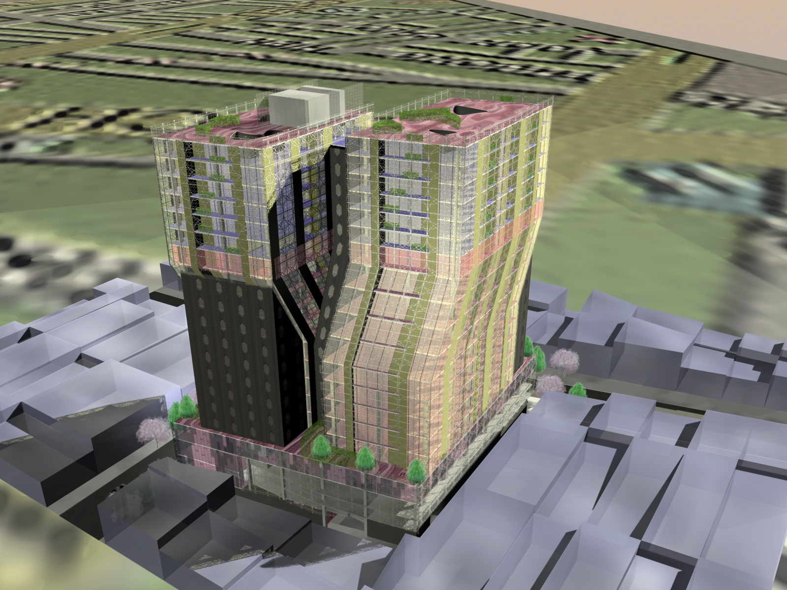 Bent Towers | Harrison & White | Archello