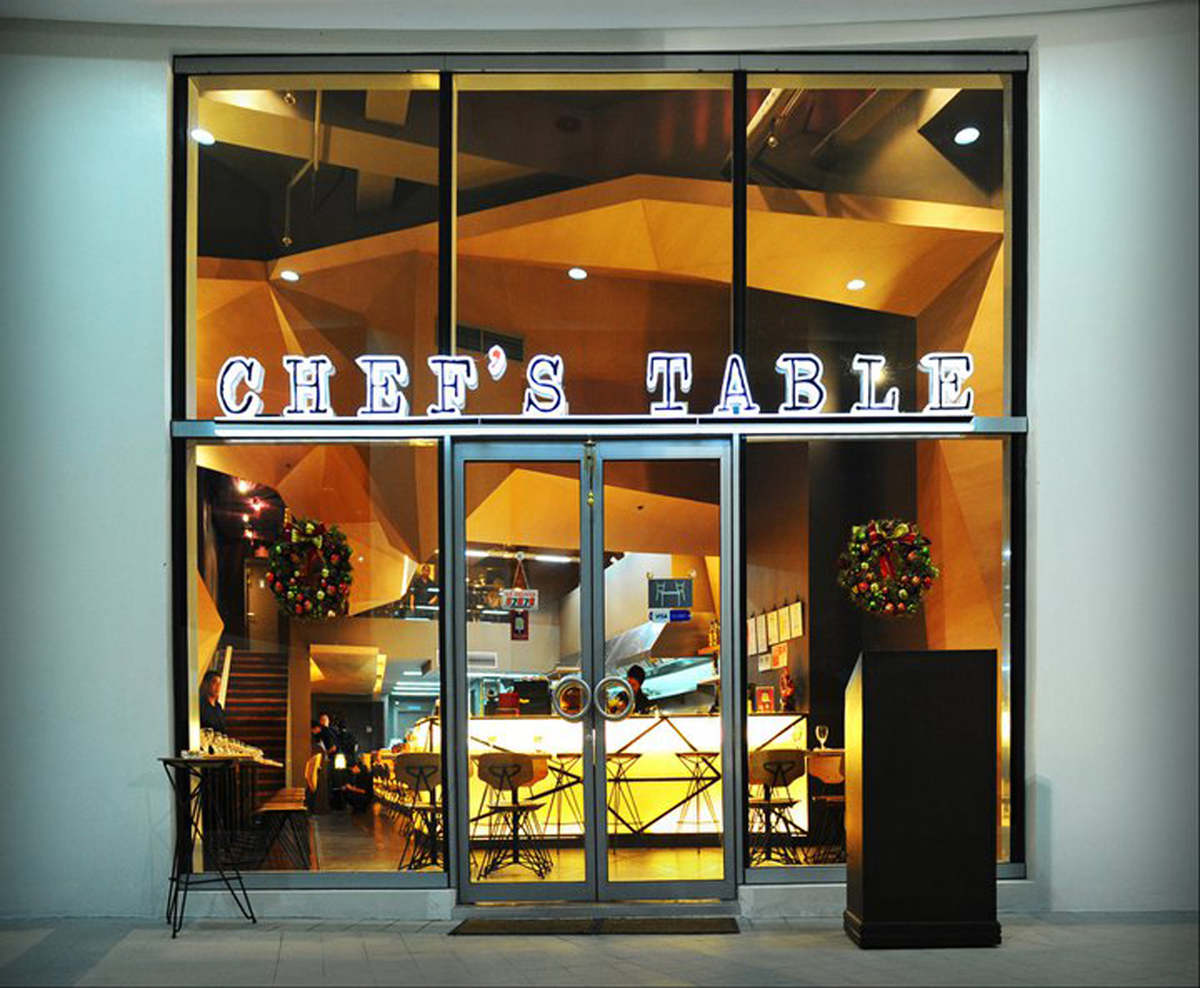 Chef's Table by Chef Bruce Lim | Buensalido Architects | Archello