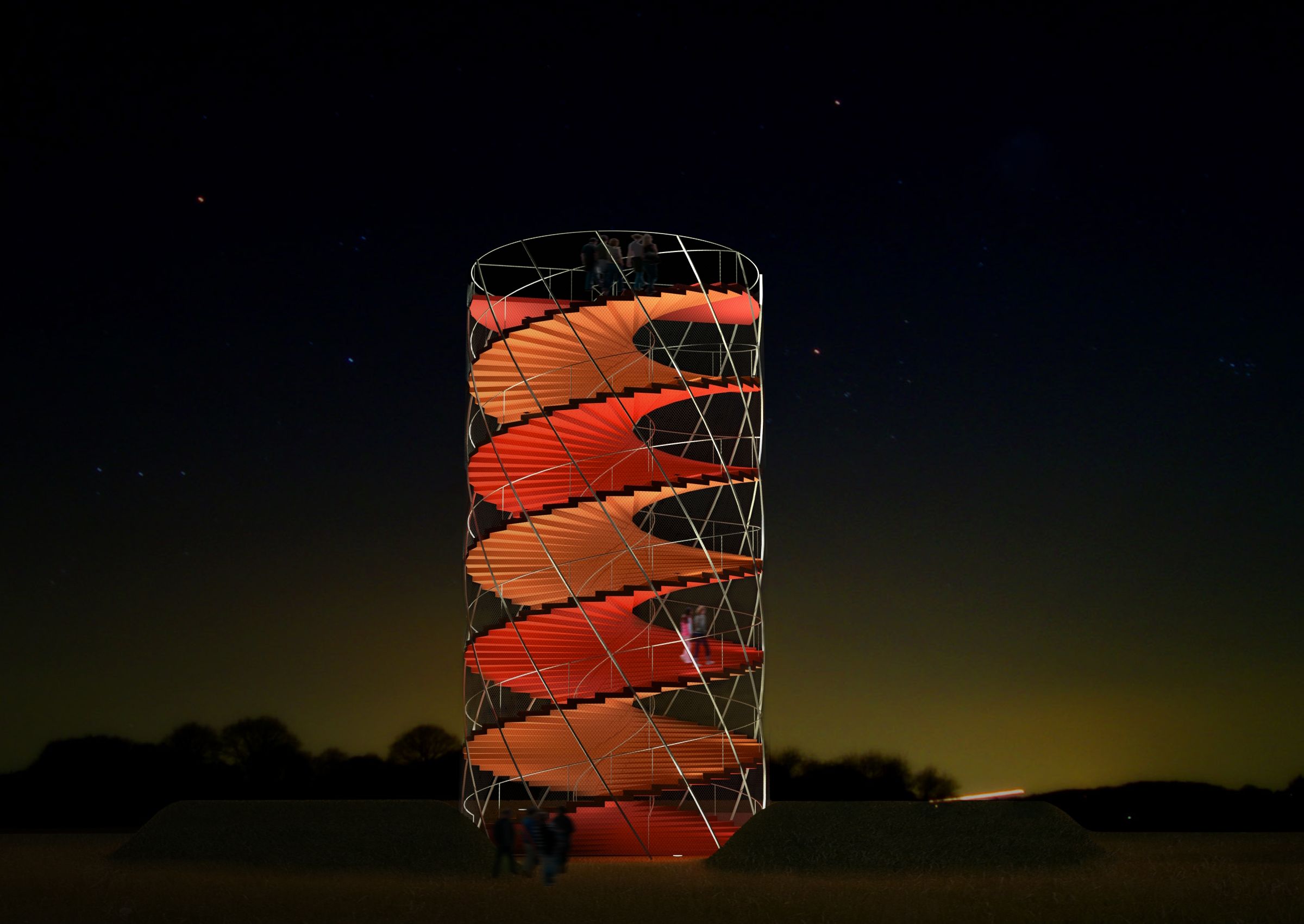 Double helix tower | Tham & Videgård Arkitekter | Archello