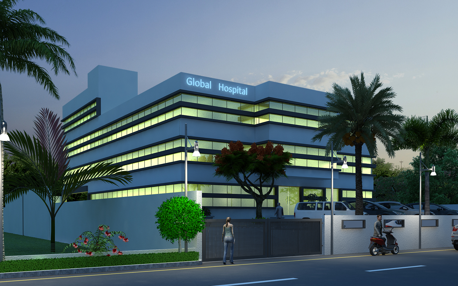 Global Hospital | Galaxy Infra Interior Design Consultants Pvt.Ltd ...