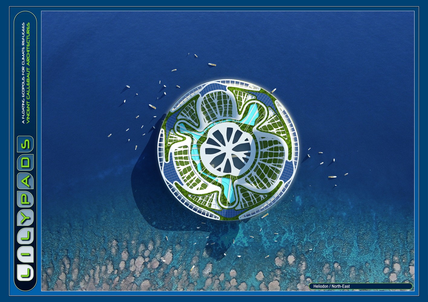 Gallery of LILYPAD, A FLOATING ECOPOLIS FOR CLIMATICAL REFUGEES ...