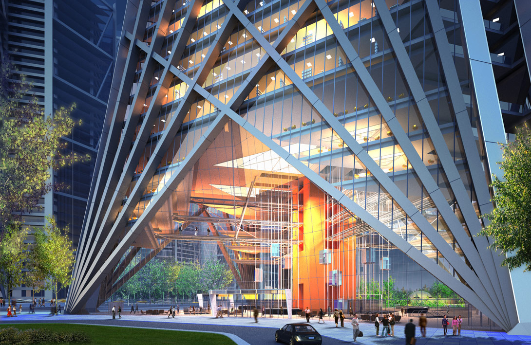 Gallery of Beijing CBD Tower | Rogers Stirk Harbour + Partners | Media - 4