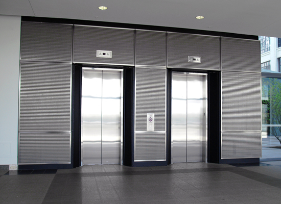 Montgomery Building Elevator Lobby Walls | Banker Wire | Archello