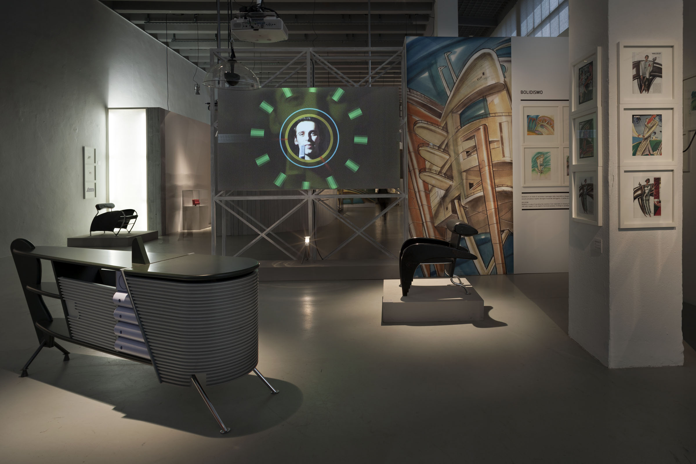 Triennale di Milano, Exhibition Massimo Iosa Ghini: exposition images ...