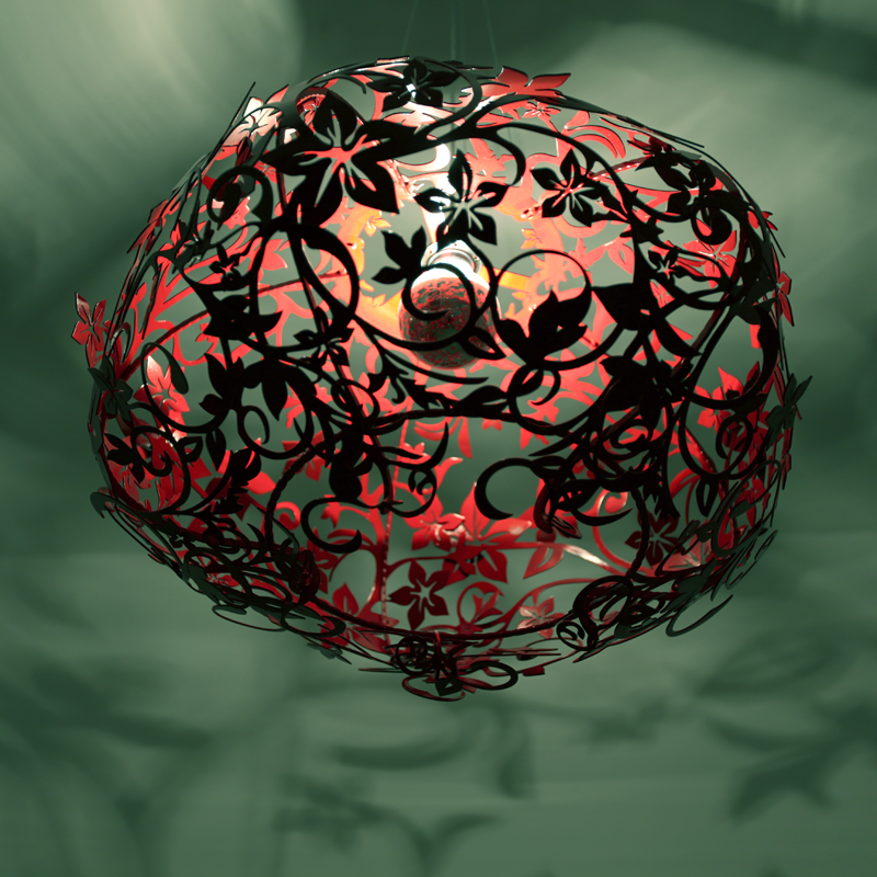 Fire Lily Grande -Pendant Lamp ,Flower ,Fixture by Amichai Oron ...