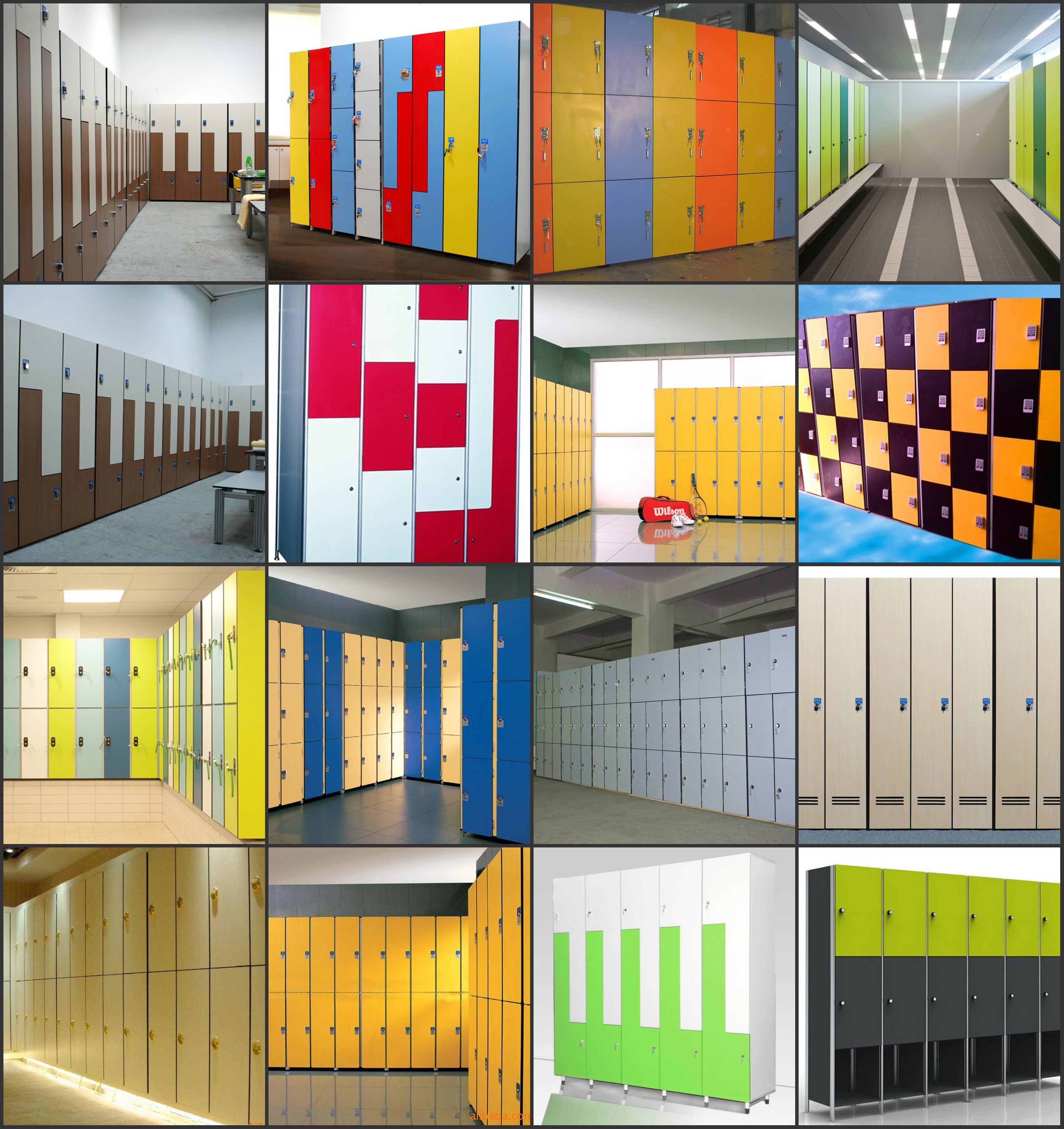 changing room locker by compact hpl locker bench and toilet cubicle and ...