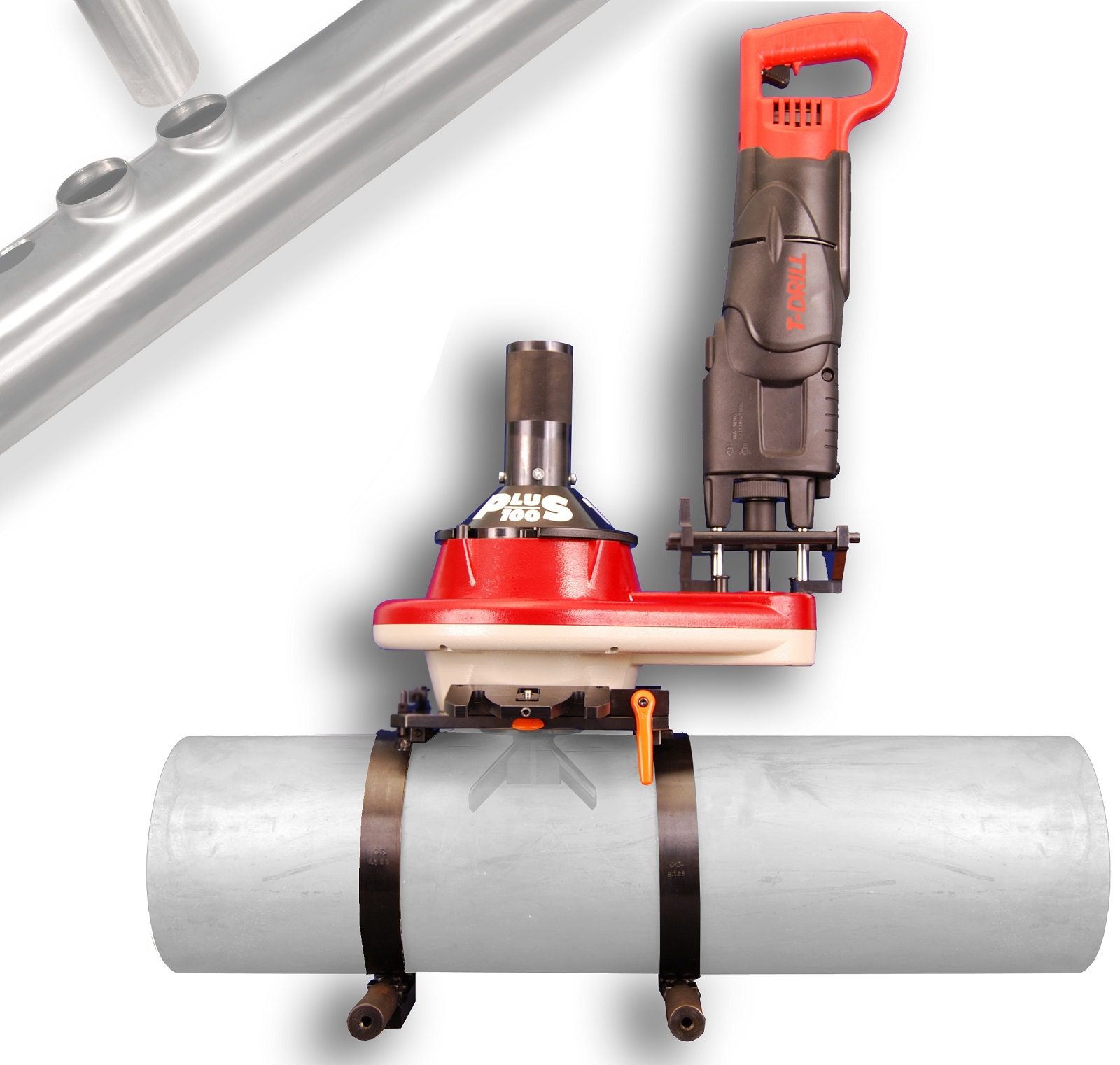 PLUS 100 S/S Pipe Collaring System by T-Drill | Archello