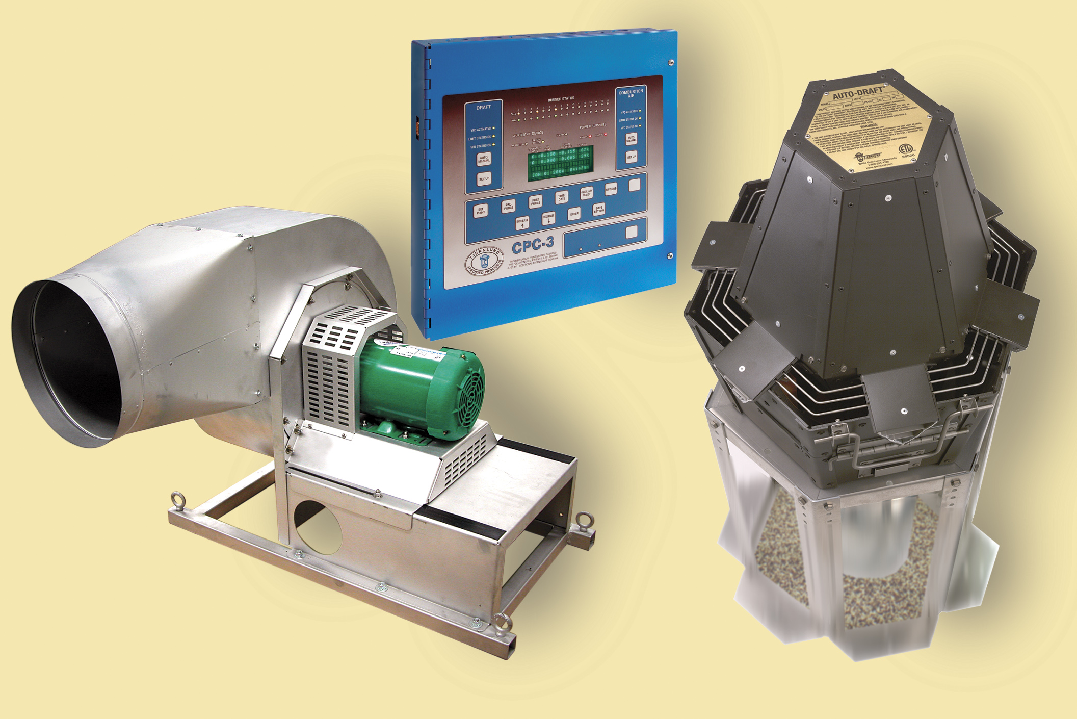 INTELLIGENT MODULATING EXHAUST van Tjernlund Products, Inc. | Archello