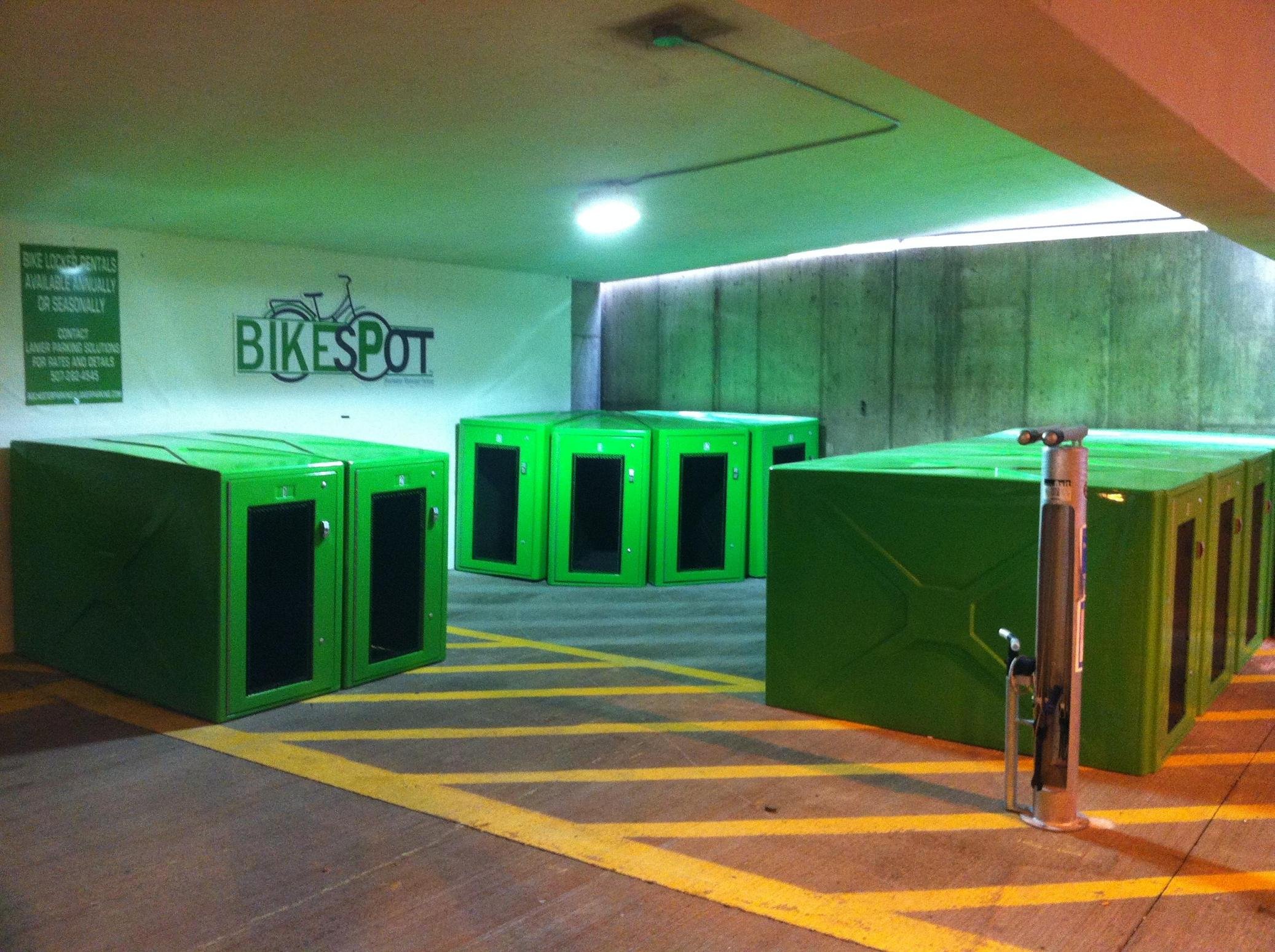 ECO Series of Bike Lockers, by American Bicycle Security Company | Archello