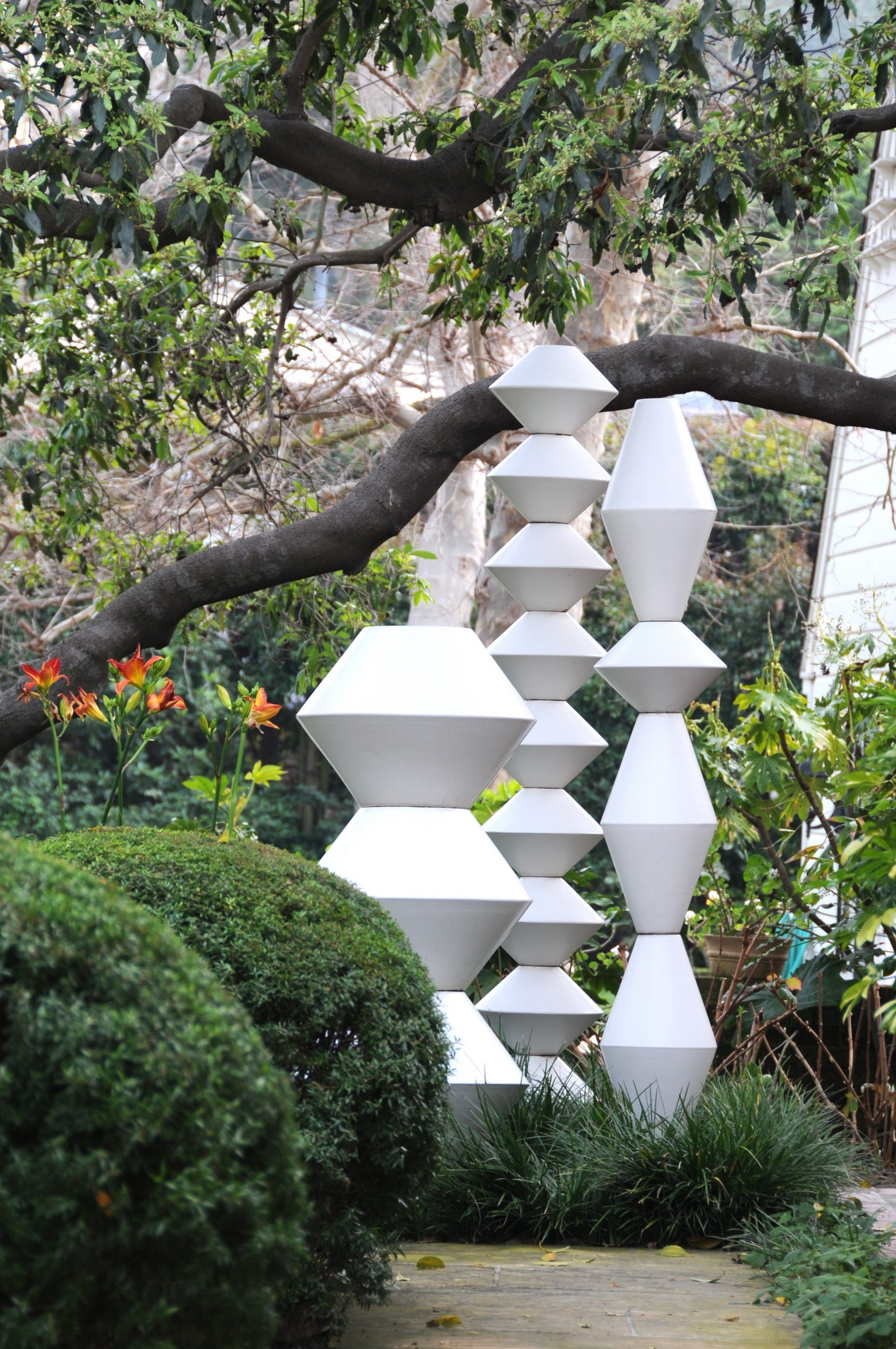 Trio planter grouping by VesseL USA Inc. | Archello