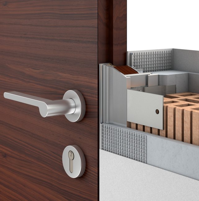 Flush door by AGS-Systems srl | Archello