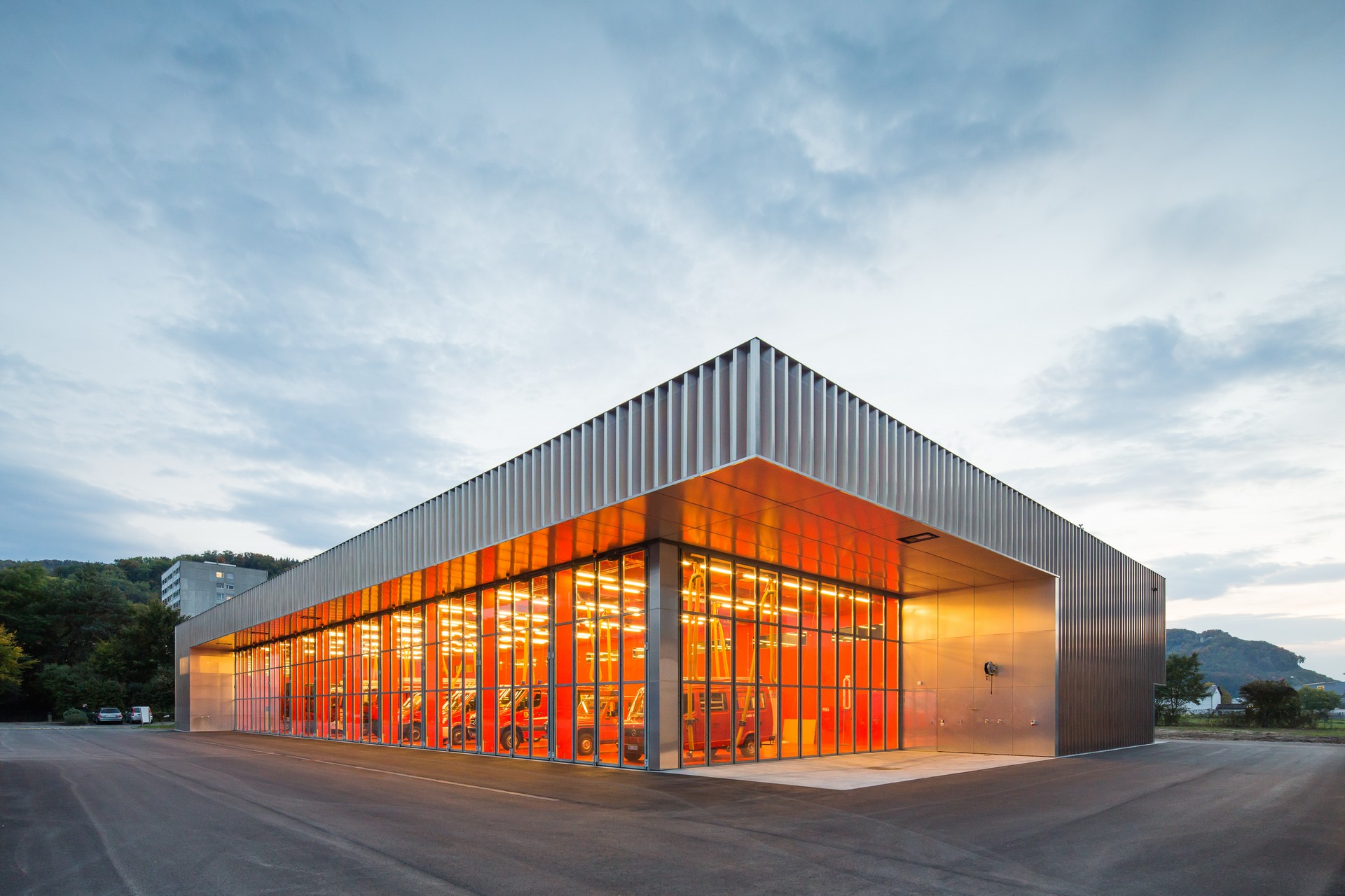 Fire department in pratteln | Berrel Kräutler Architekten | Archello