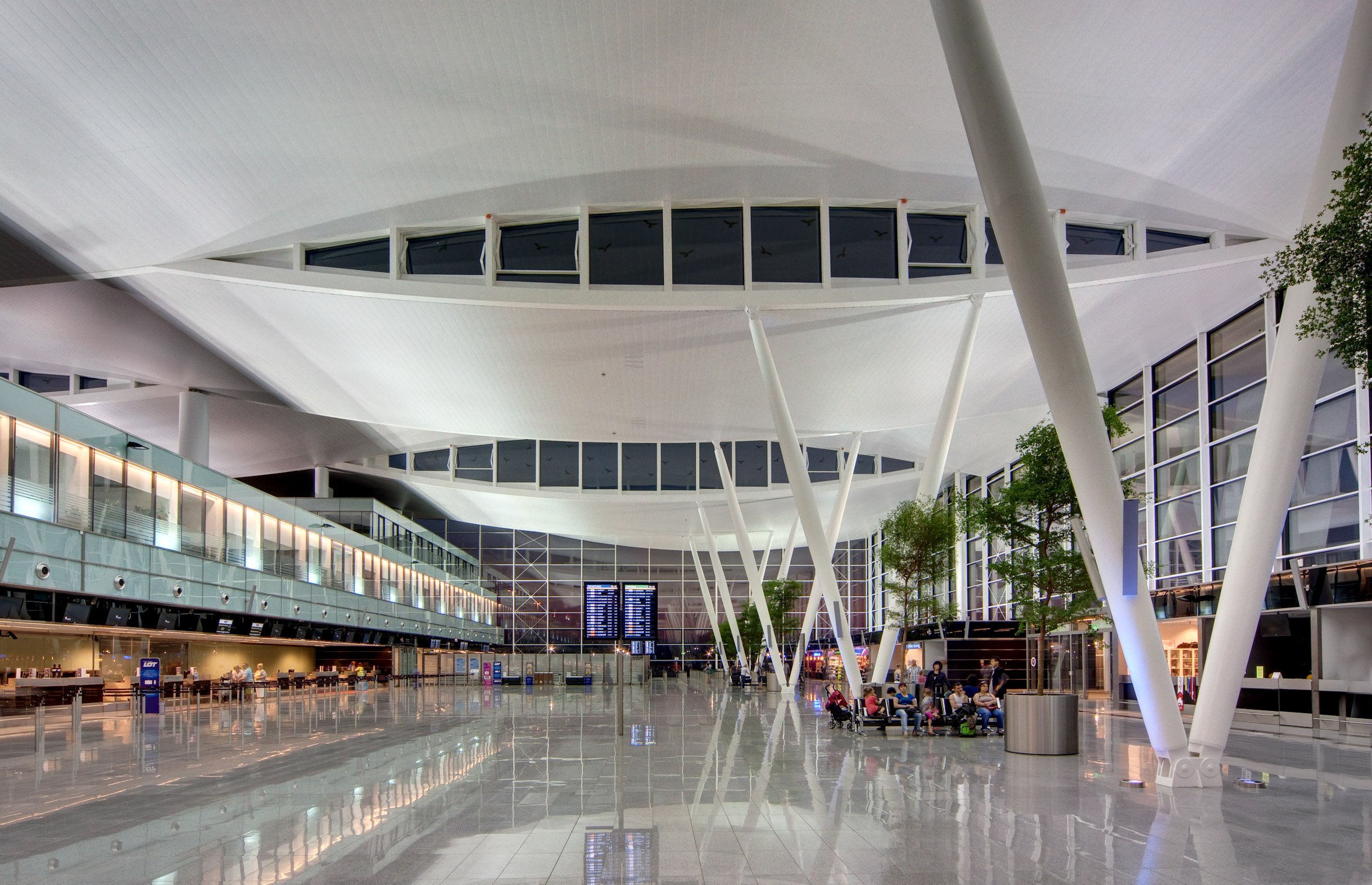 Wrocław Airport | Hunter Douglas Architectural | Archello