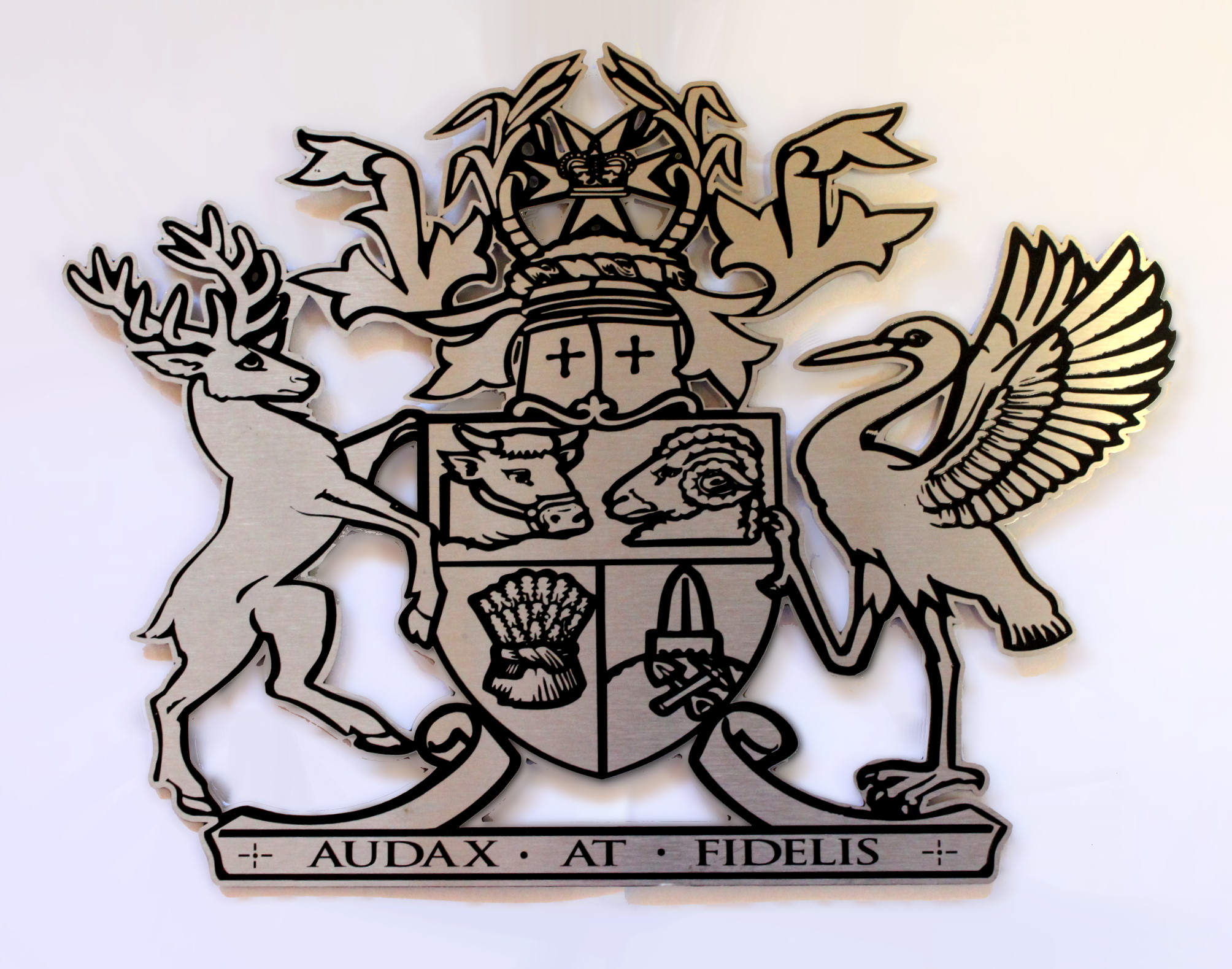 Internal building signs by Mastercut Technologies Pty Ltd | Archello