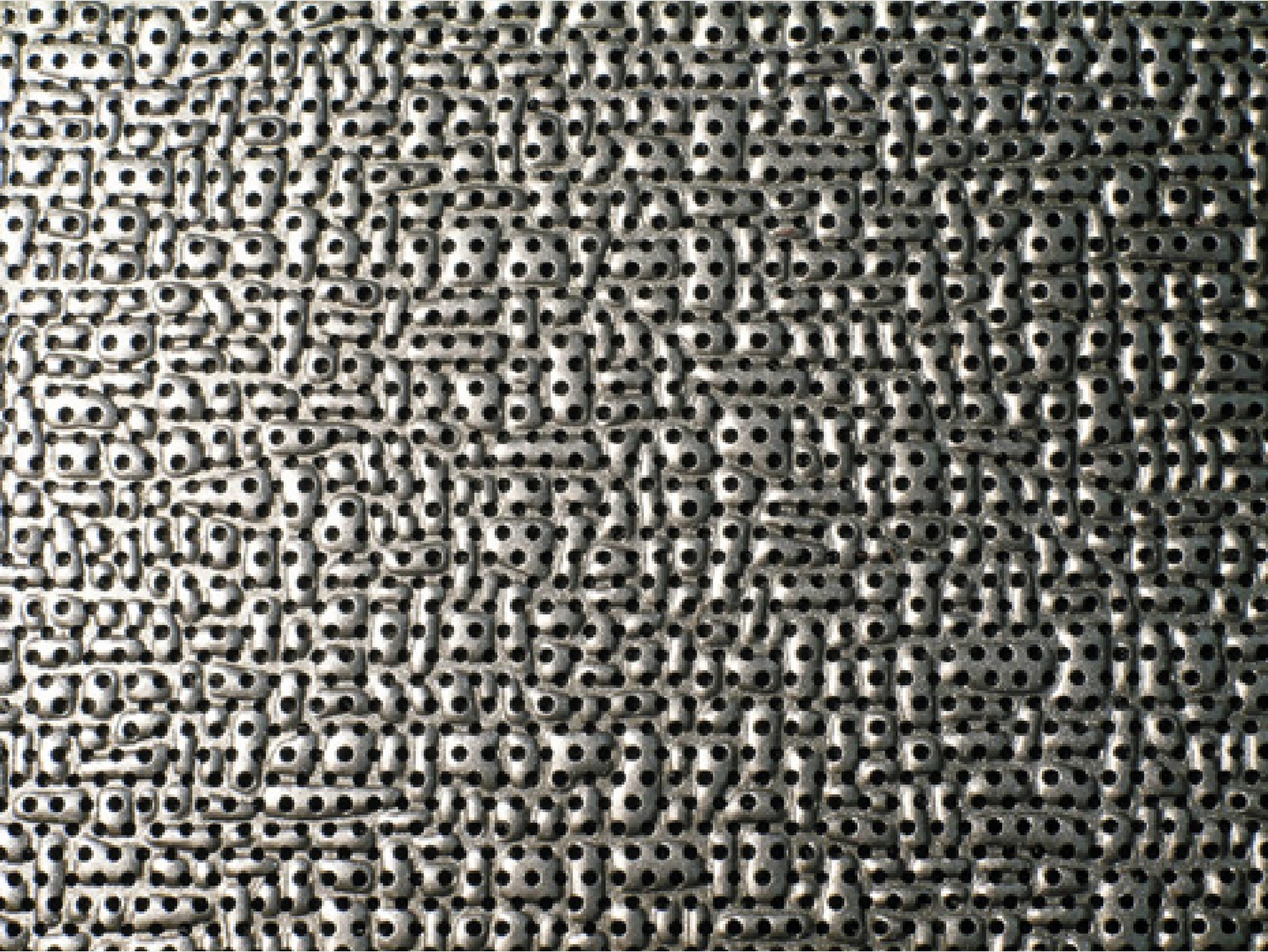 Perforated Deep-Textured Metal van Rigidized Metals Corporation | Archello
