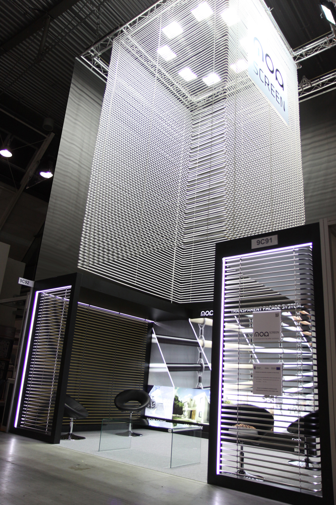 MOA screen exhibition stand | MOA | Archello