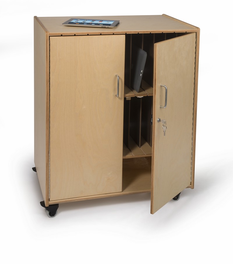 Tablet Storage Cabinet by Whitney Brothers | Archello