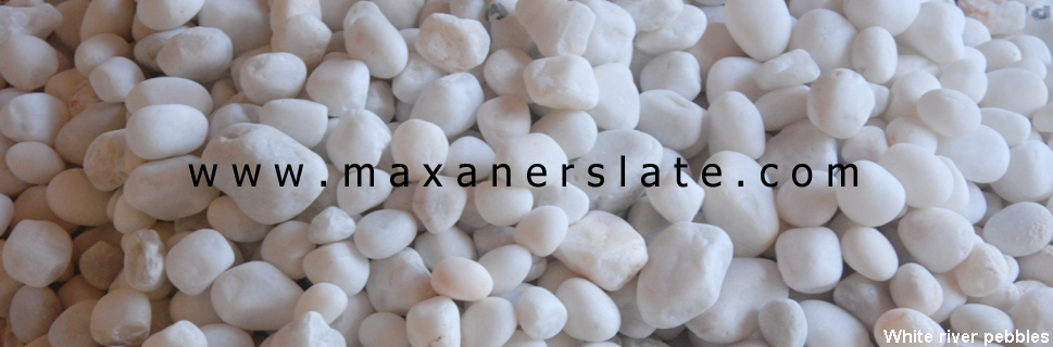Super white pebbles & Mexican pebbles from Maxaner por Maxaner ...