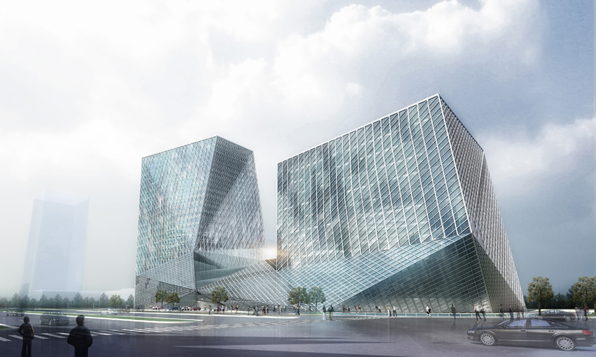 Datong Twin Towers | PLASMA STUDIO | Archello