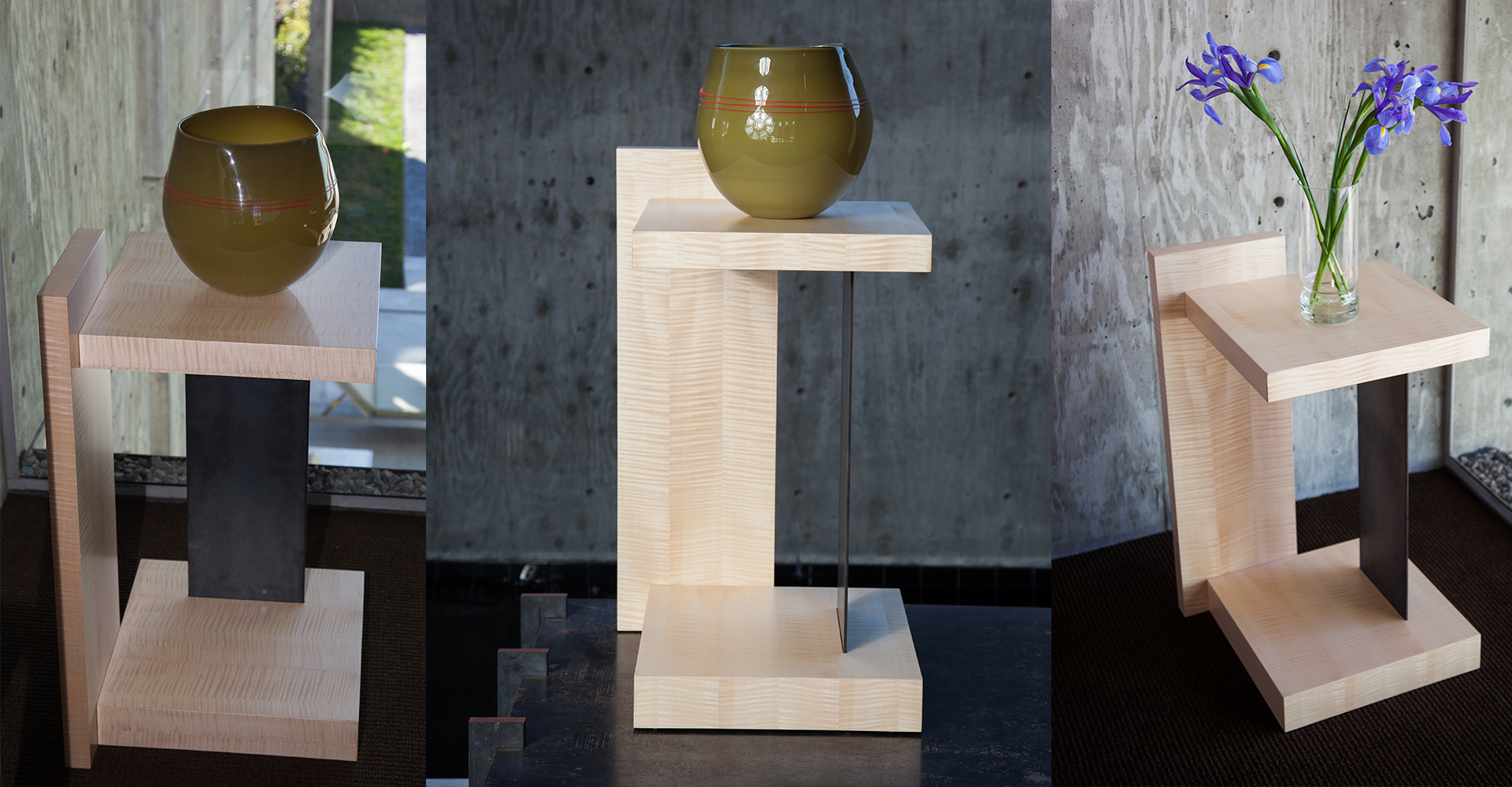 Floating pedestal by Jacobs Woodworks | Archello