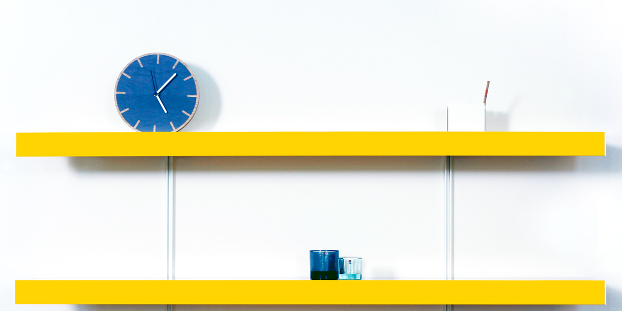 Colour shelving systems by ON&ON | Archello