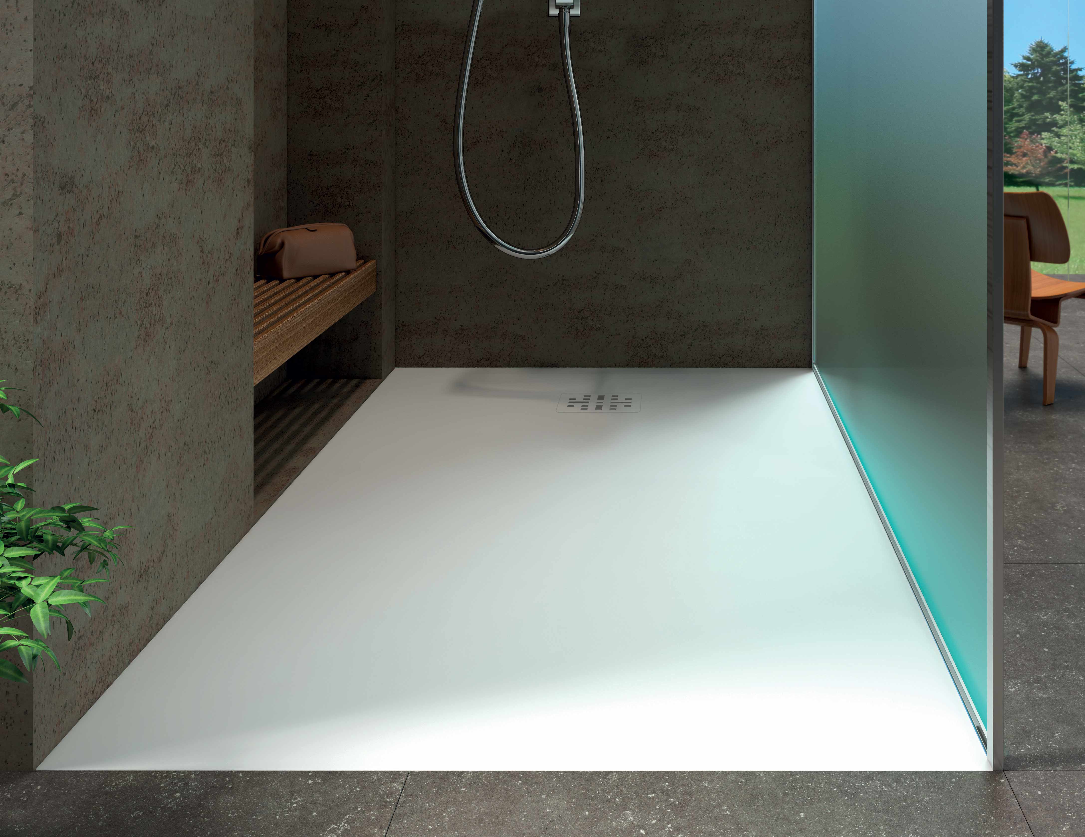 blu•stone™ shower bases by Blu Bathworks | Archello