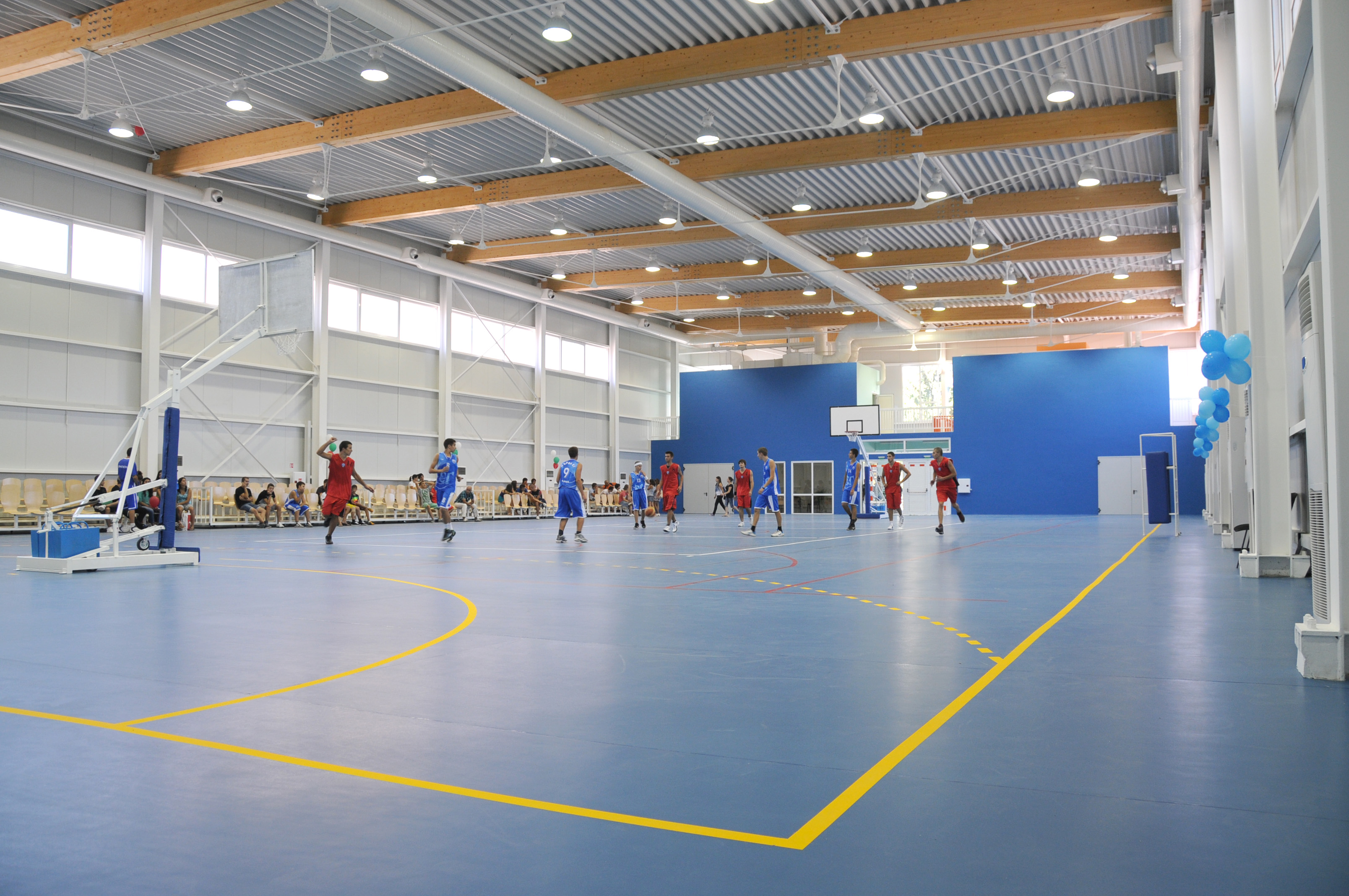 Multifunctional sports hall ELSchool | Fribul Architects | Archello