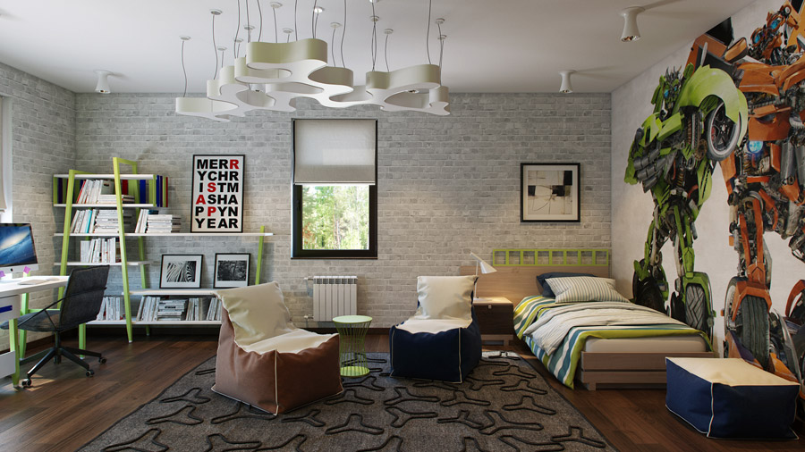 Transformers-themed room | ARCHIVIZER | Archello