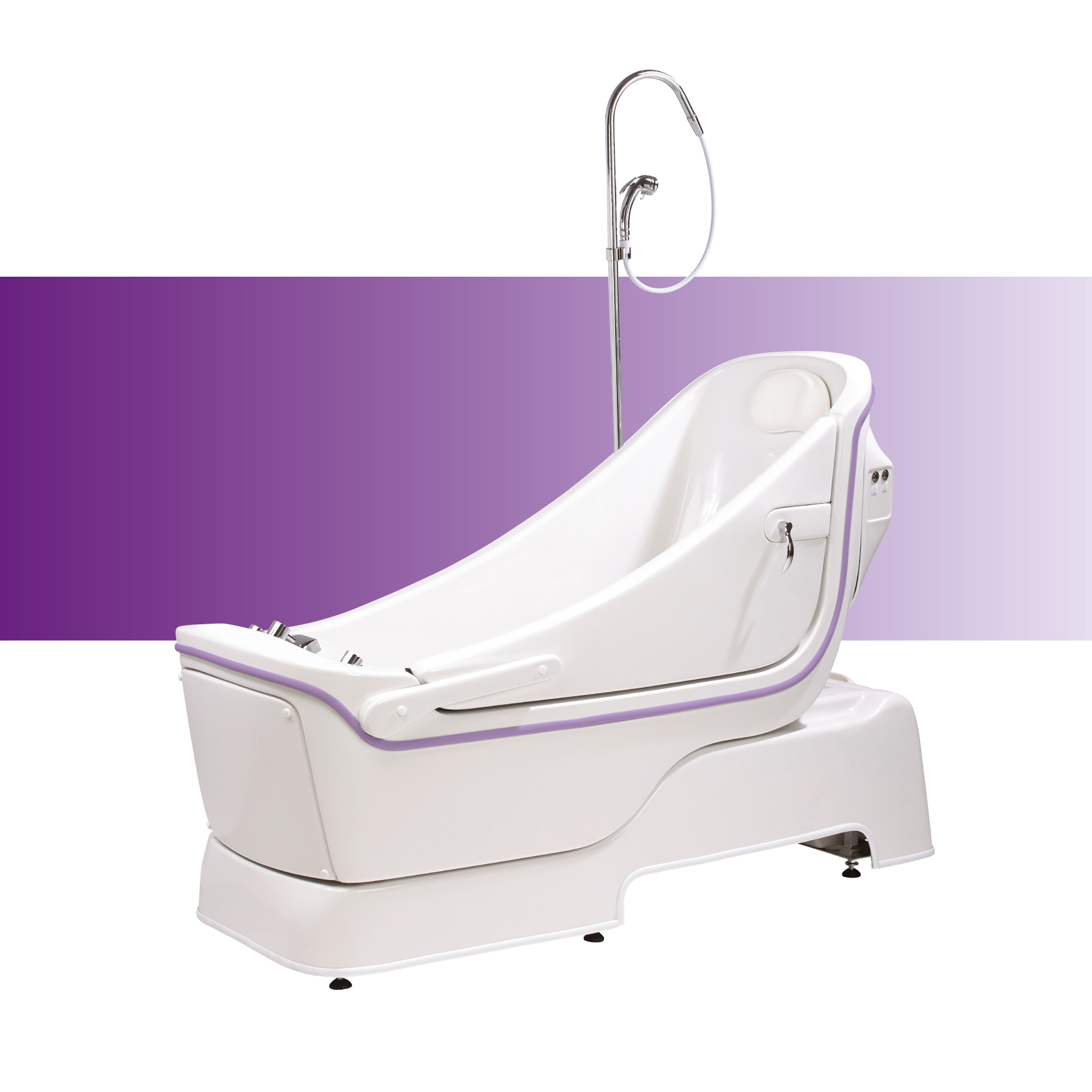 Sentes reclining assistive bath from Gainsborough por Gainsborough ...