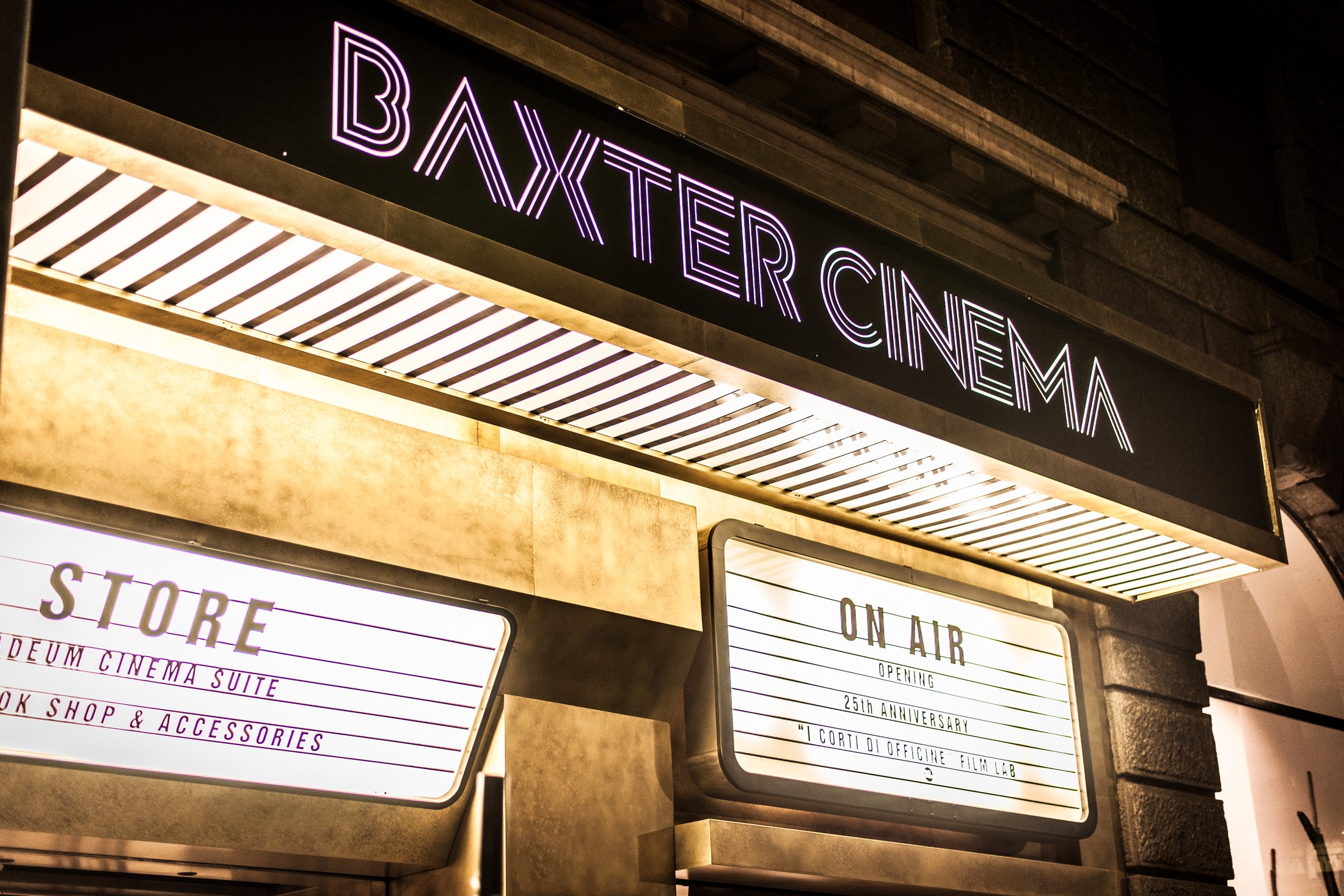 BAXTER CINEMA | Baxter Srl | Archello