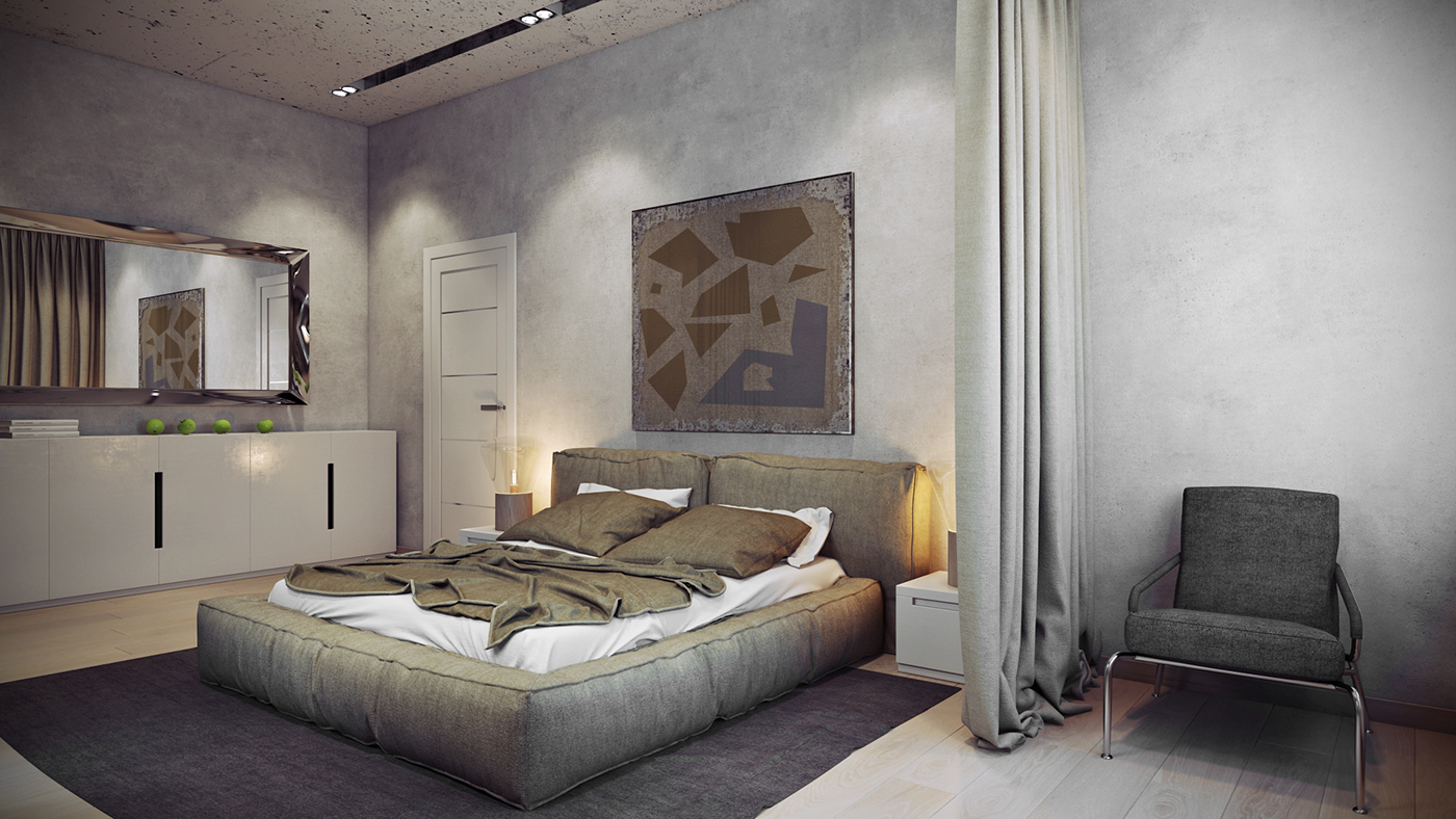 Bedroom 3d rendering | ArchiCGI | Archello