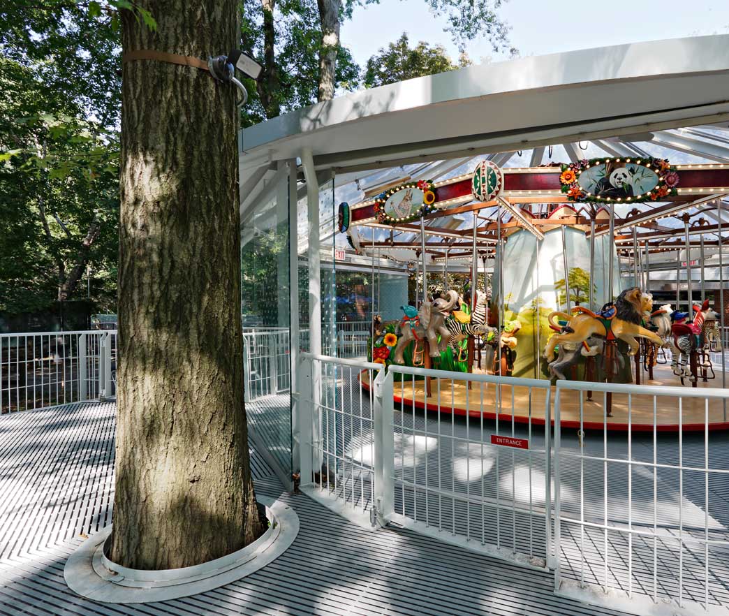 Staten Island Zoo Carousel and Leopard Enclosure | Slade Architecture ...