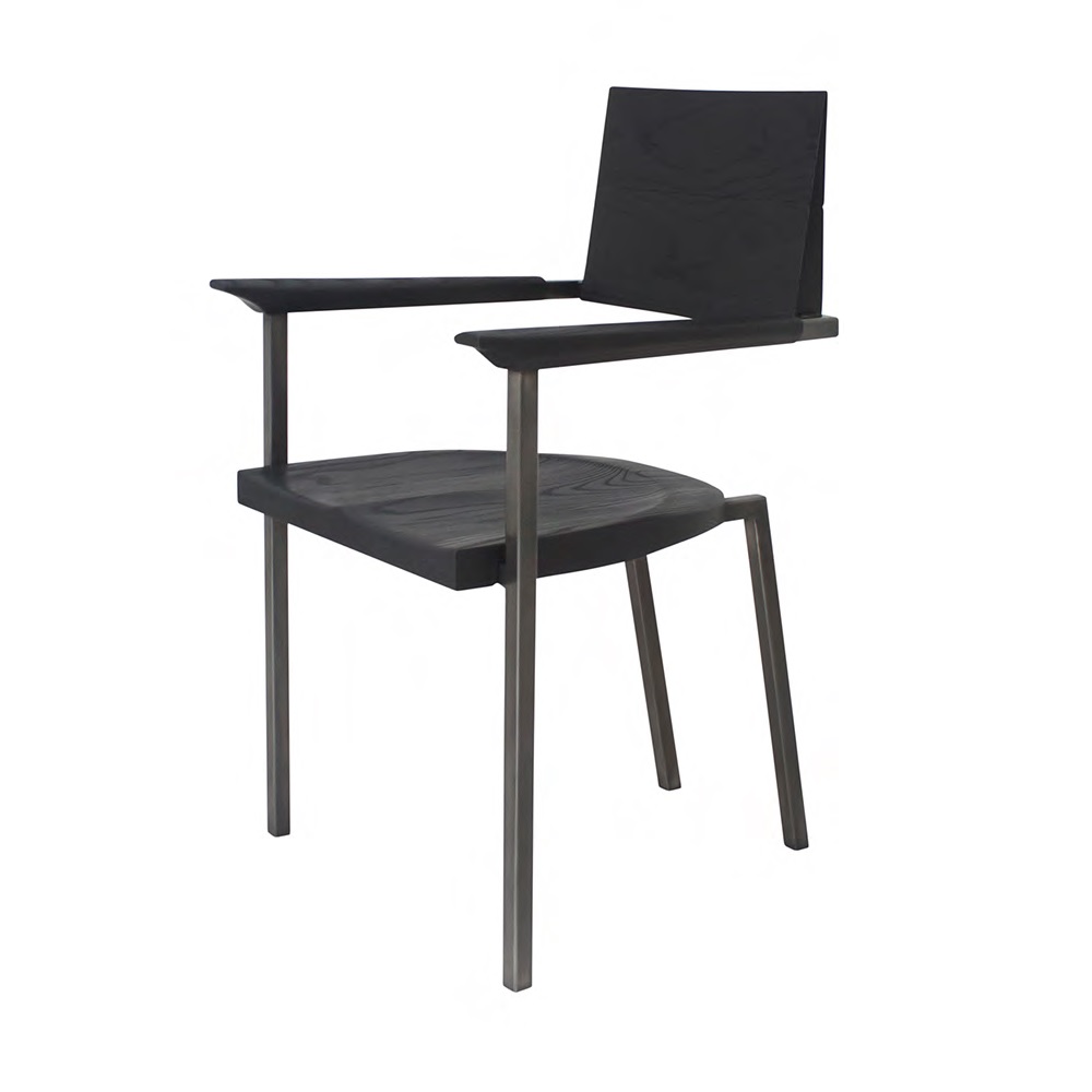 Black Steel Chair by Stefan Rurak Studio | Archello