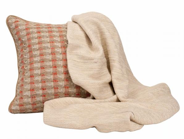 Sheanne blanket by Jude Cassidy Textiles | Archello