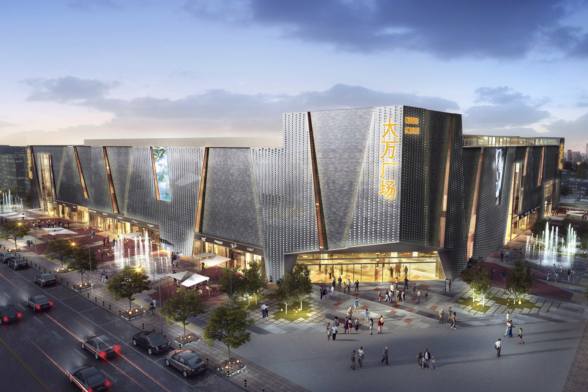 Dawan Square Department Store | LATITUDE | Archello