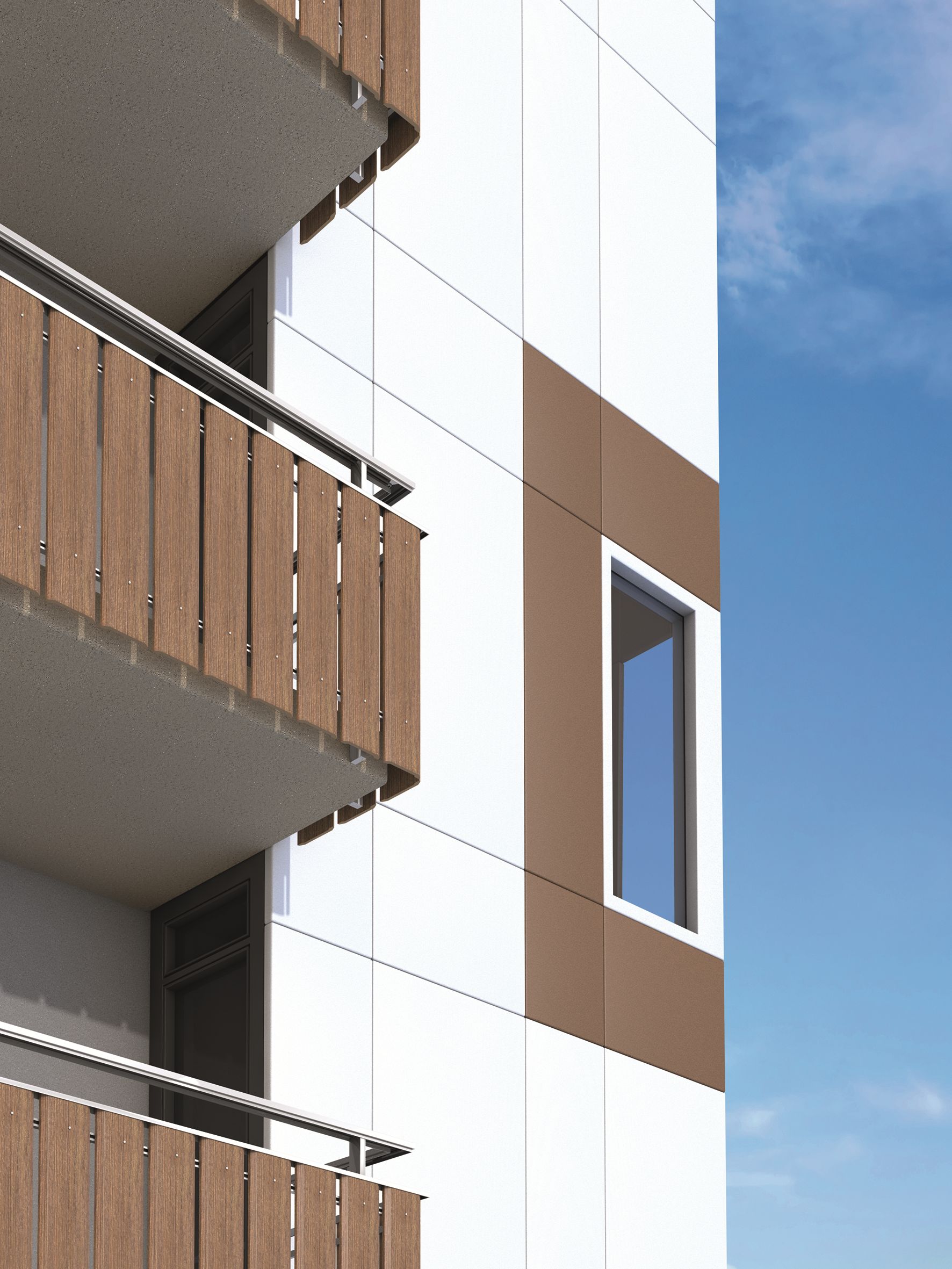 square cladding panel nach Werzalit | Archello