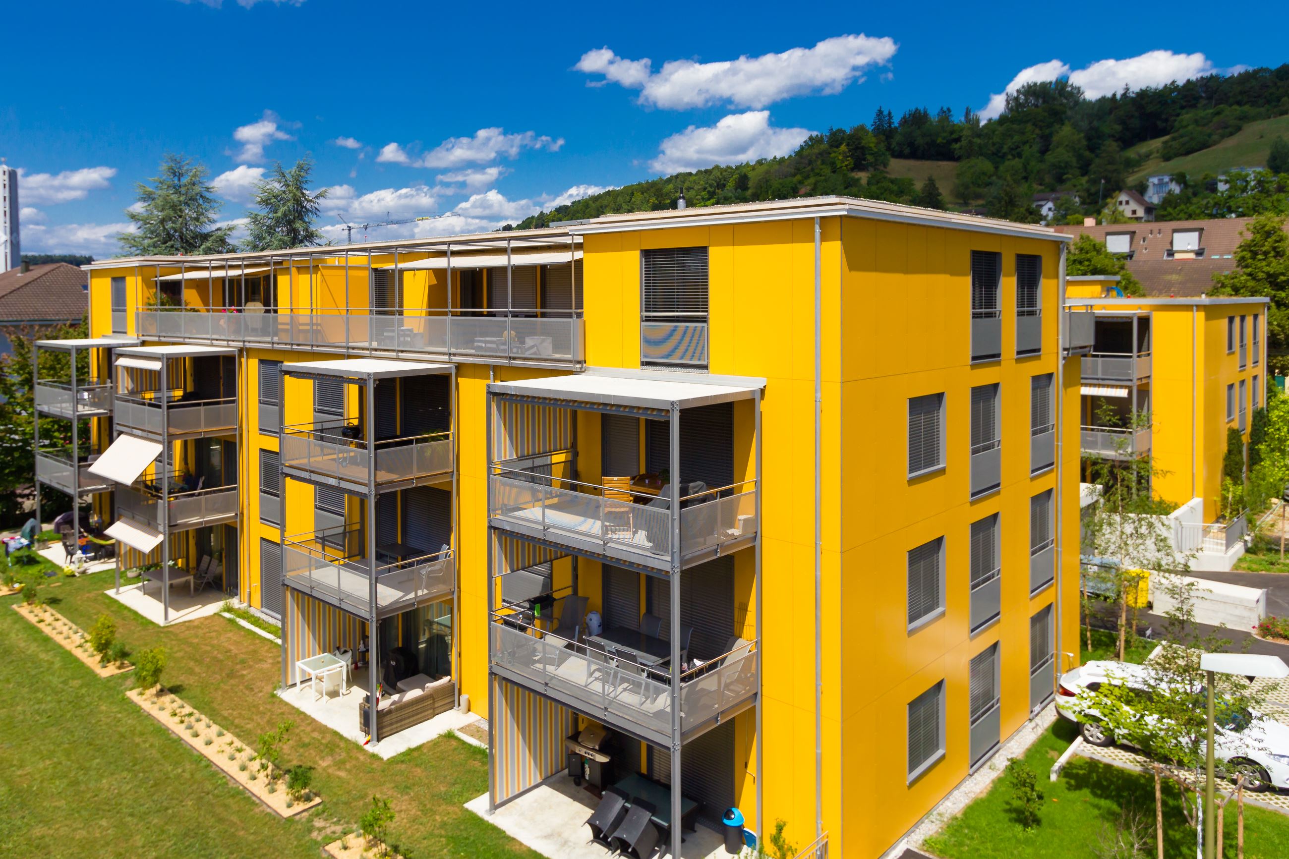 Multi Unit Housing Winterthur | Rockpanel | Archello