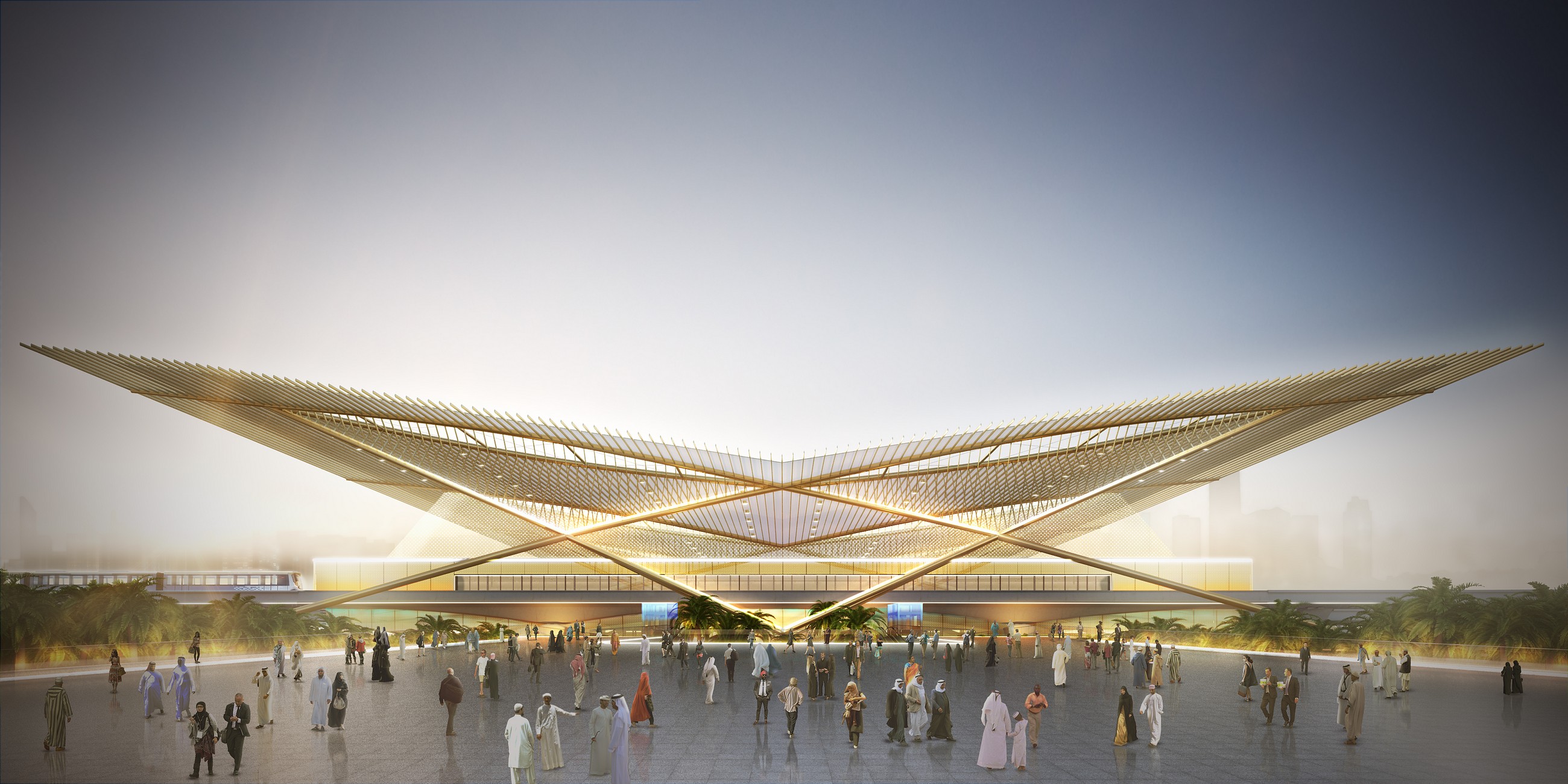 Dubai 2020 rail link | Weston Williamson | Archello