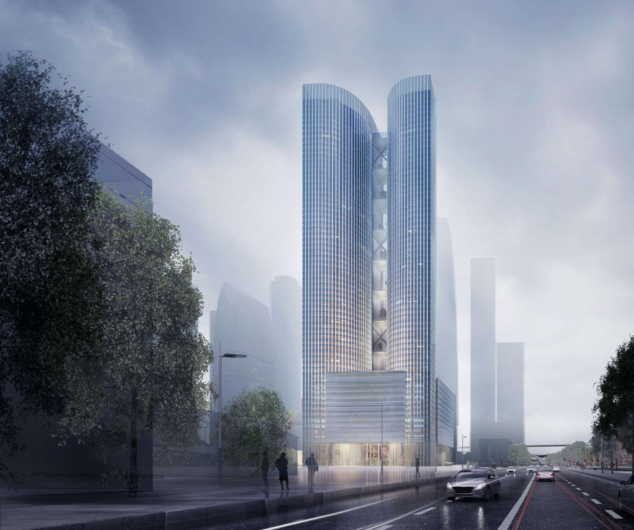 Visualization 15th plot of Moscow city | Archirost | Archello