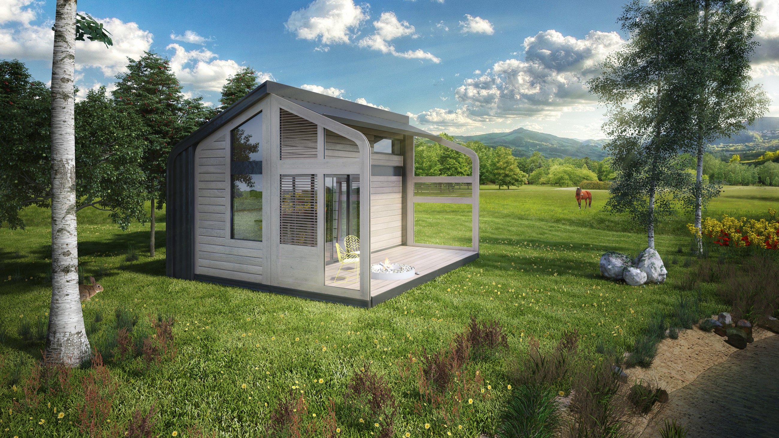 Portable Tiny House | Salt & Water | Archello